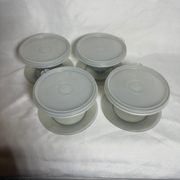 Tupperware | Kitchen | Tupperware Vintage Parfait Dessert Cups And Lids ...